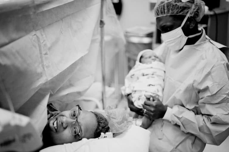 Follow New Mother's Emotional and Empowering Birth Story