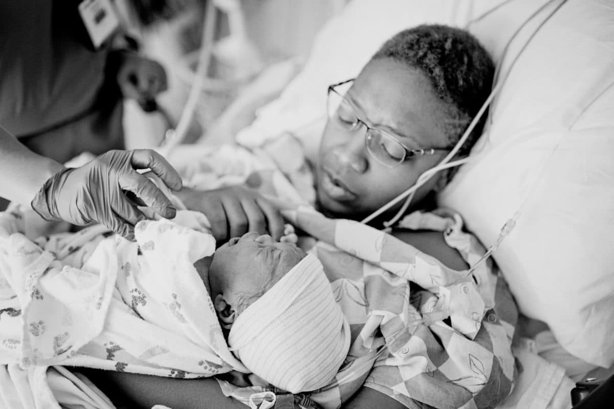 Follow New Mother's Emotional and Empowering Birth Story