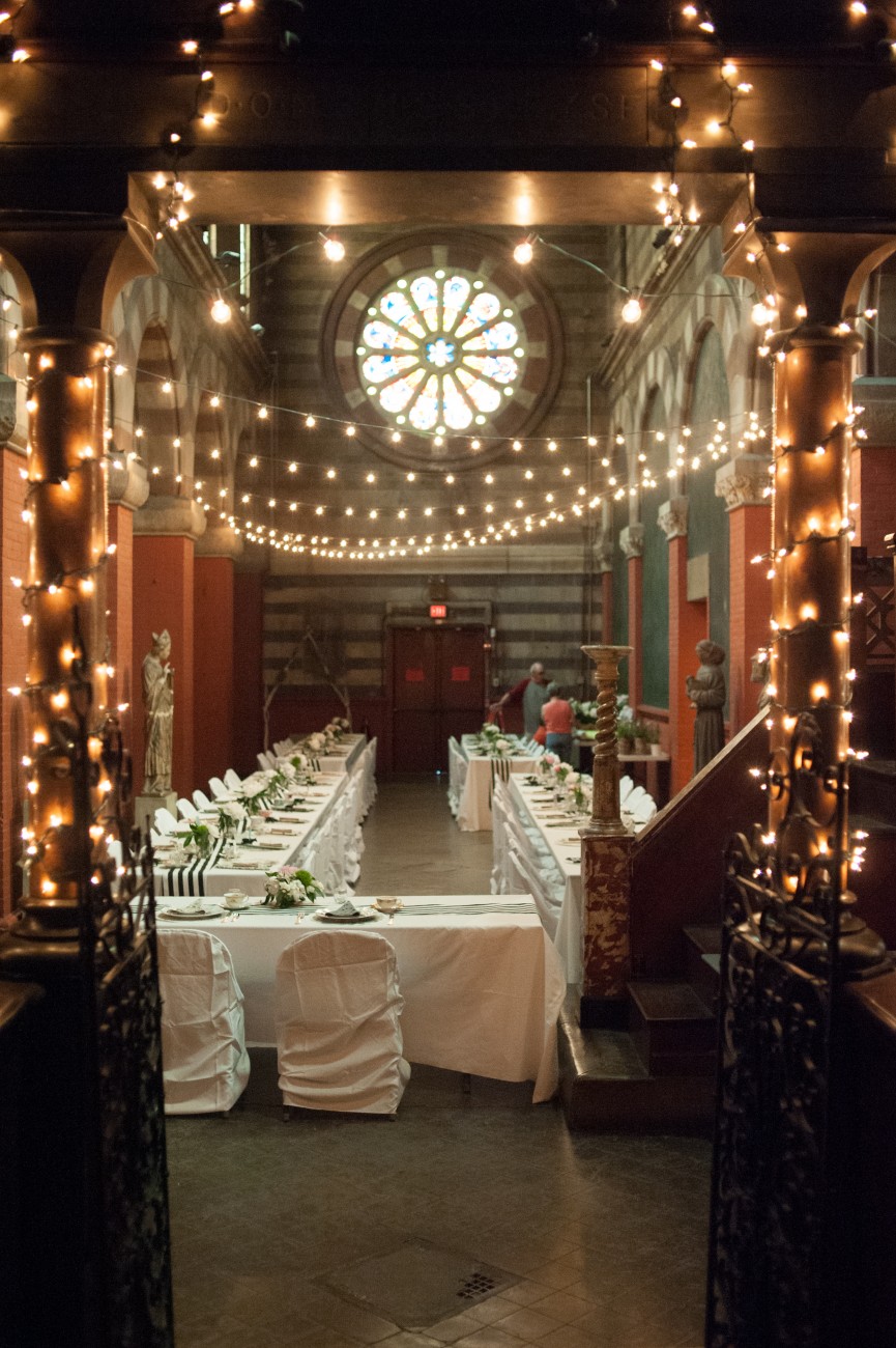 Fleisher Art Memorial Wedding- 50s style